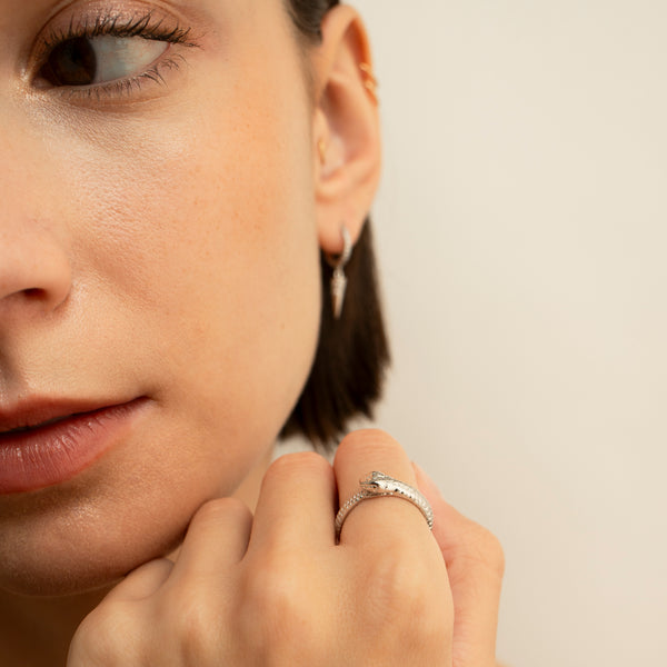 CHRISTINA RING - SERPENT STATEMENT RING – Gold Spoon Jewelry